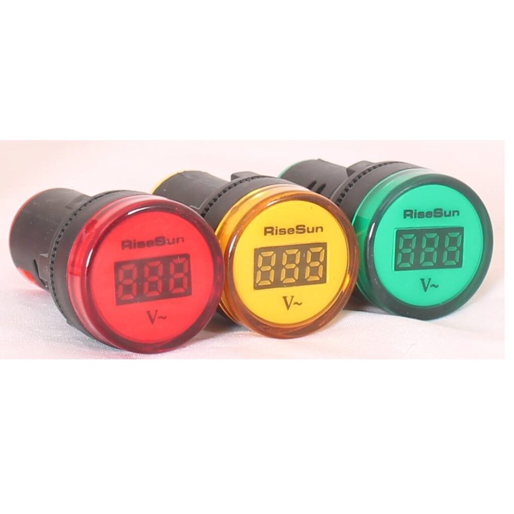 Phase Light Indicator With AC Voltmeter Feature – Smart Fan Company